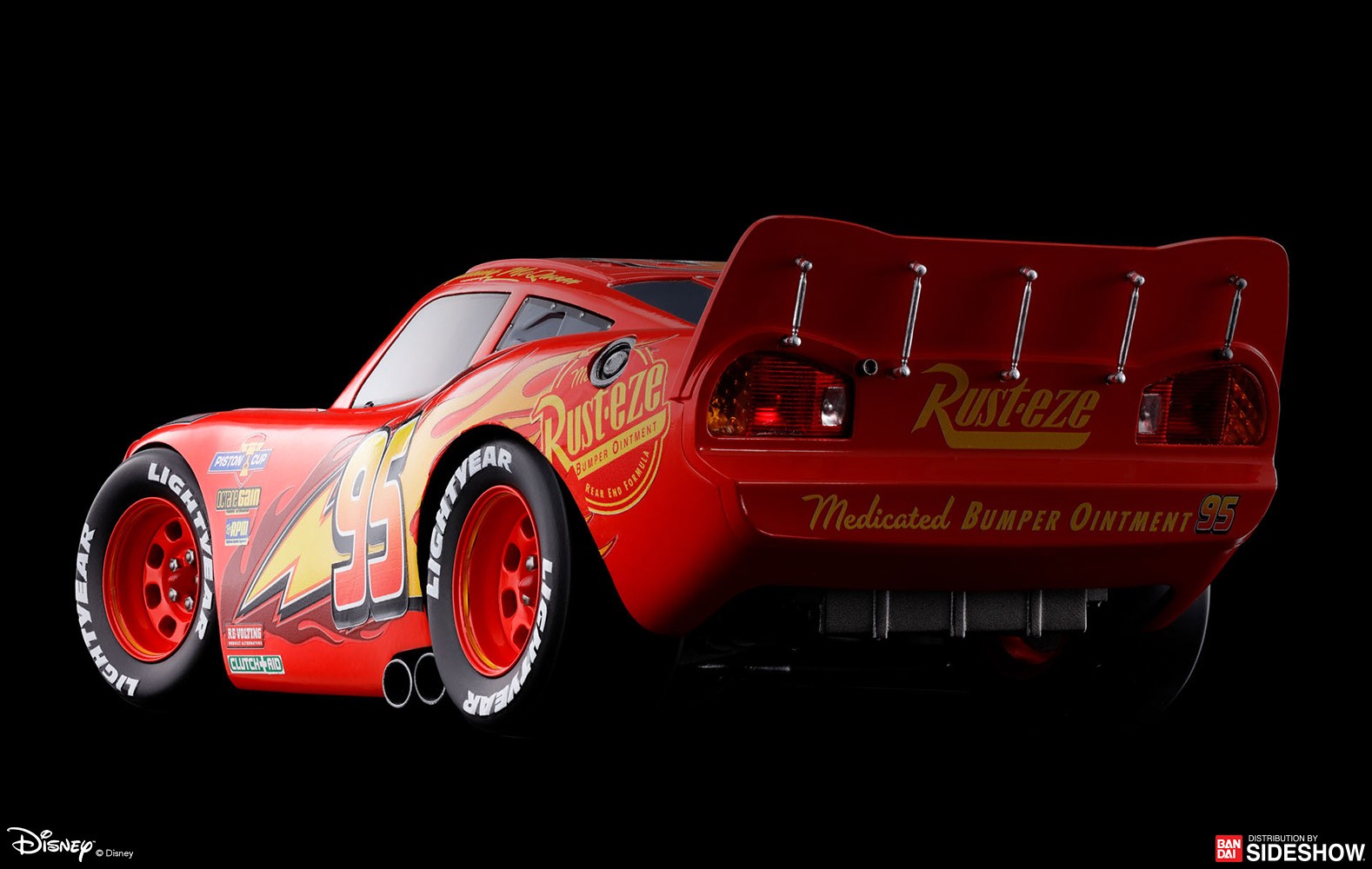 lightning mcqueen back view