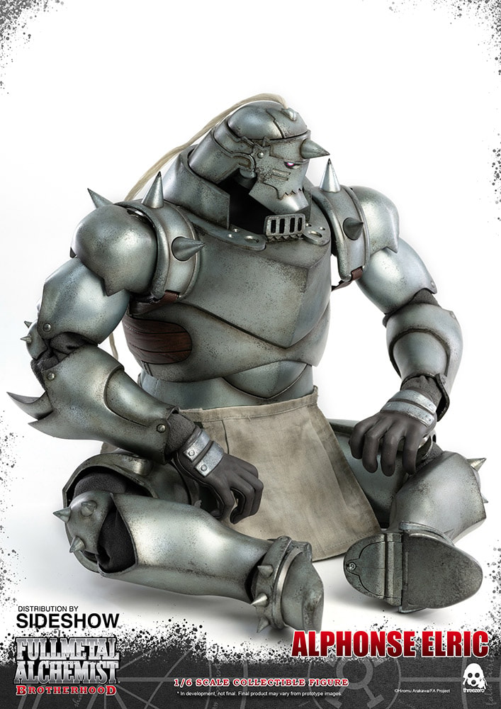 Alphonse Elric Sixth Scale Collectible Figure by Threezero | Sideshow ...
