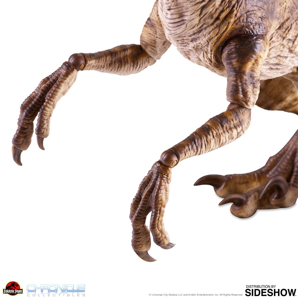 Jurassic Park Dr. Alan Grant and Velociraptor Sixth Scale Figure Set ...