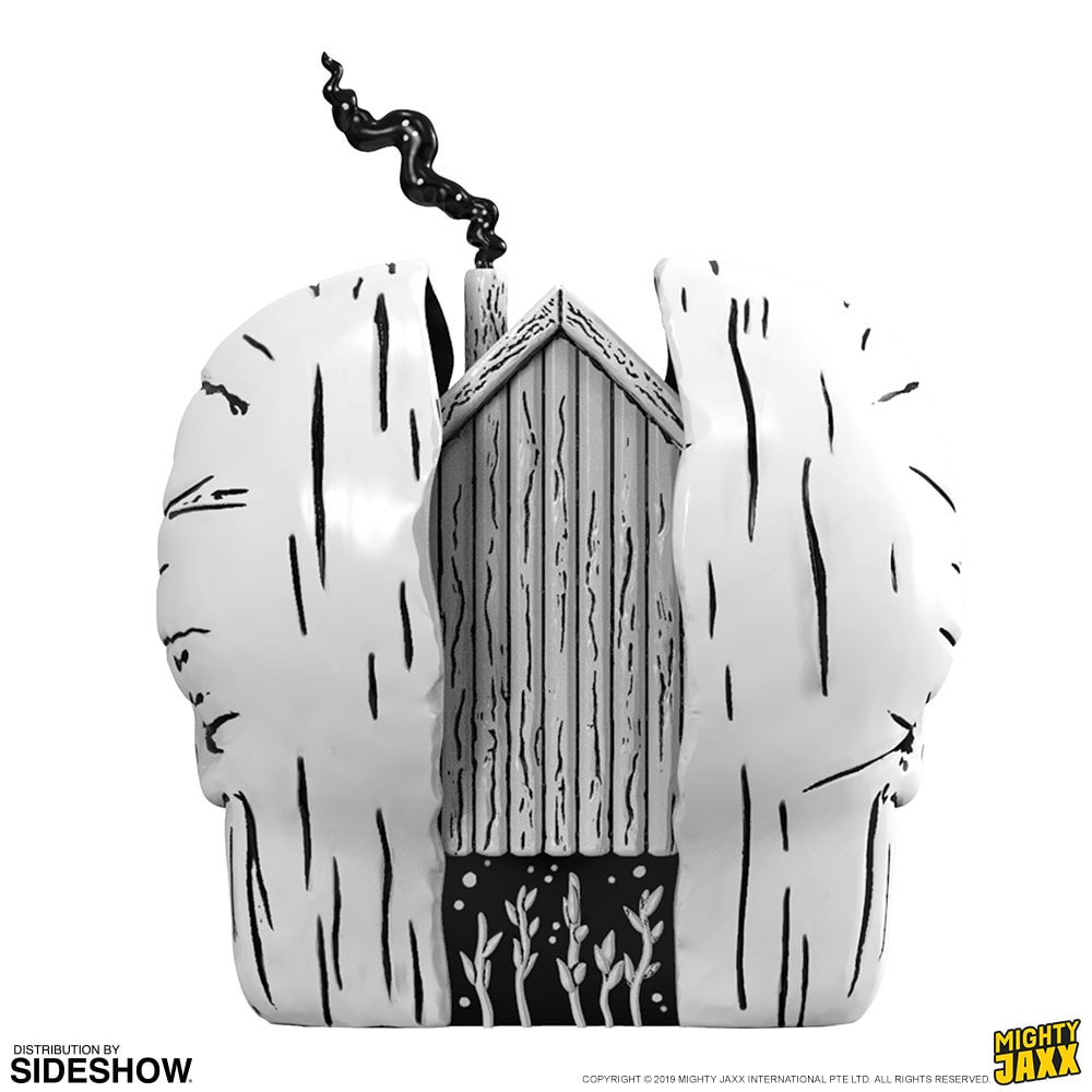 Skull House Polystone Statue by Mighty Jaxx | Sideshow Collectibles