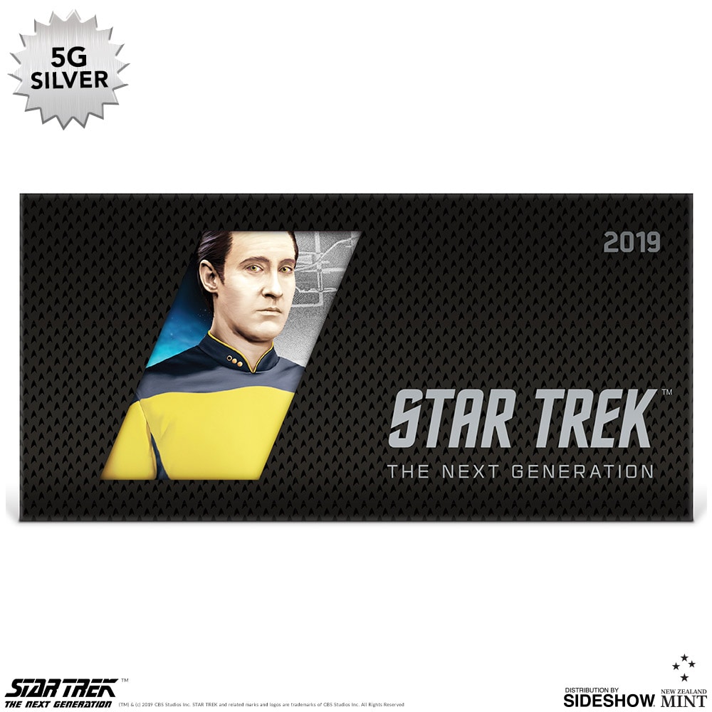 Data 5g Silver Coin Note by New Zealand Mint | Sideshow Collectibles