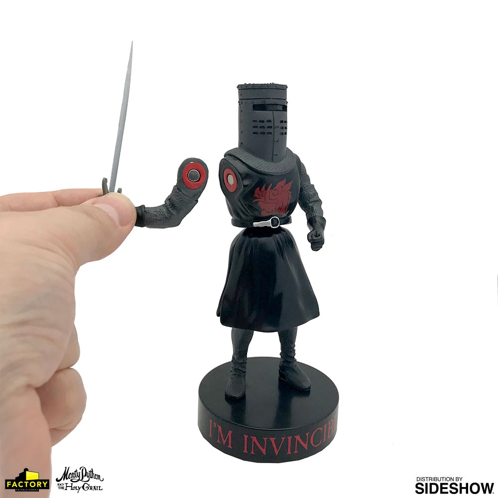 Talking Black Knight (Premium Motion) Statue by Factory Entertainment ...