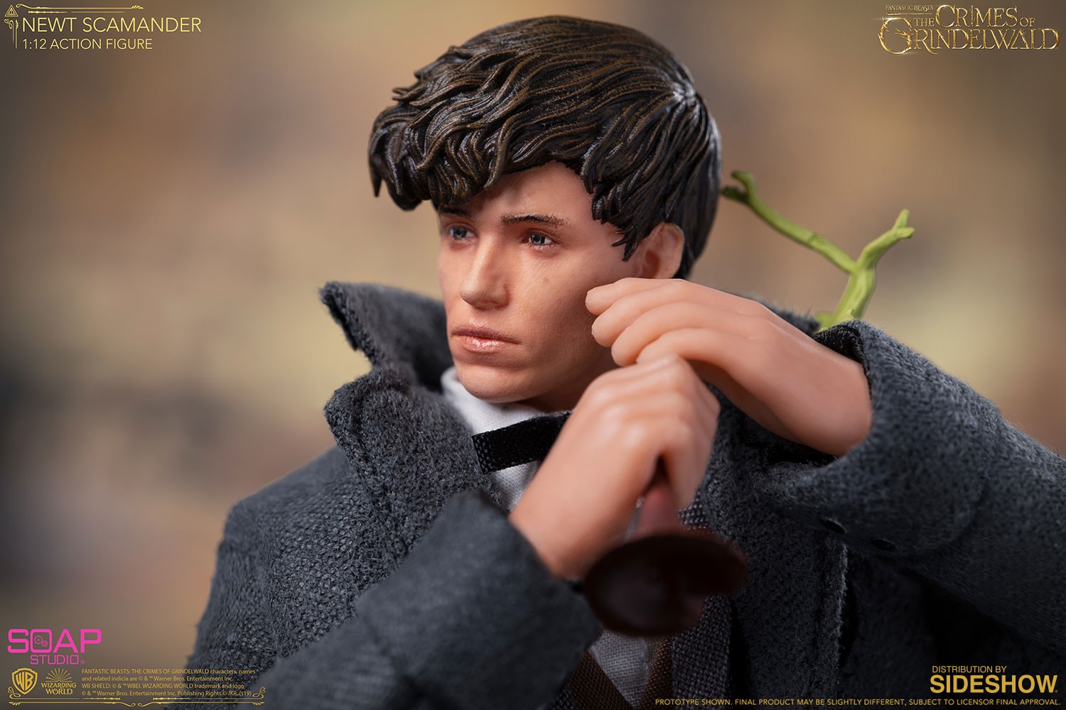Newt Scamander 1:12 Action Figure by Soap Studio for fans of Harry ...