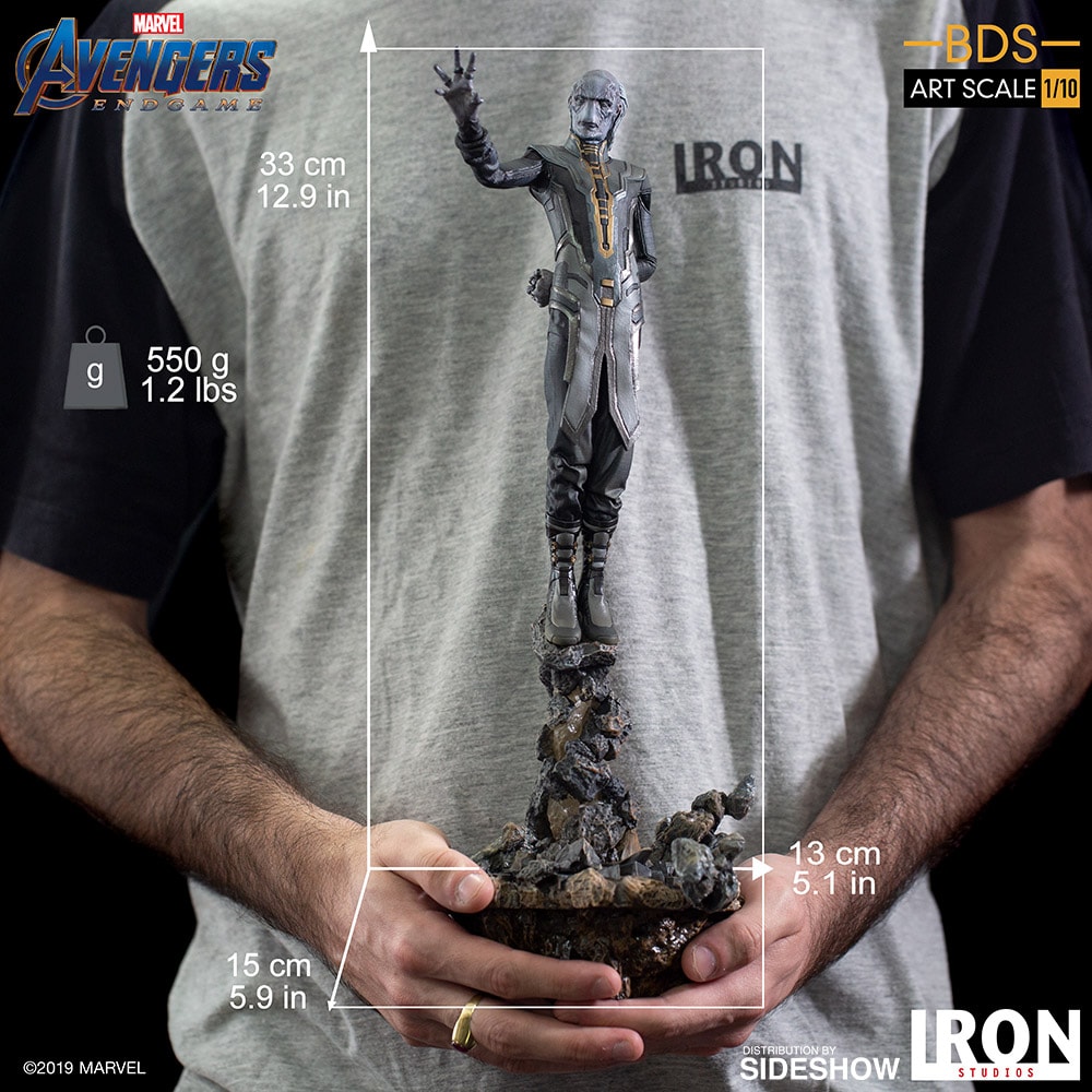 Marvel Ebony Maw Black Order Statue by Iron Studios | Sideshow Collectibles
