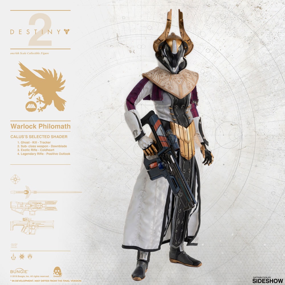Destiny 2 Warlock Philomath (Calus's Selected Shader) Sixth Scale ...