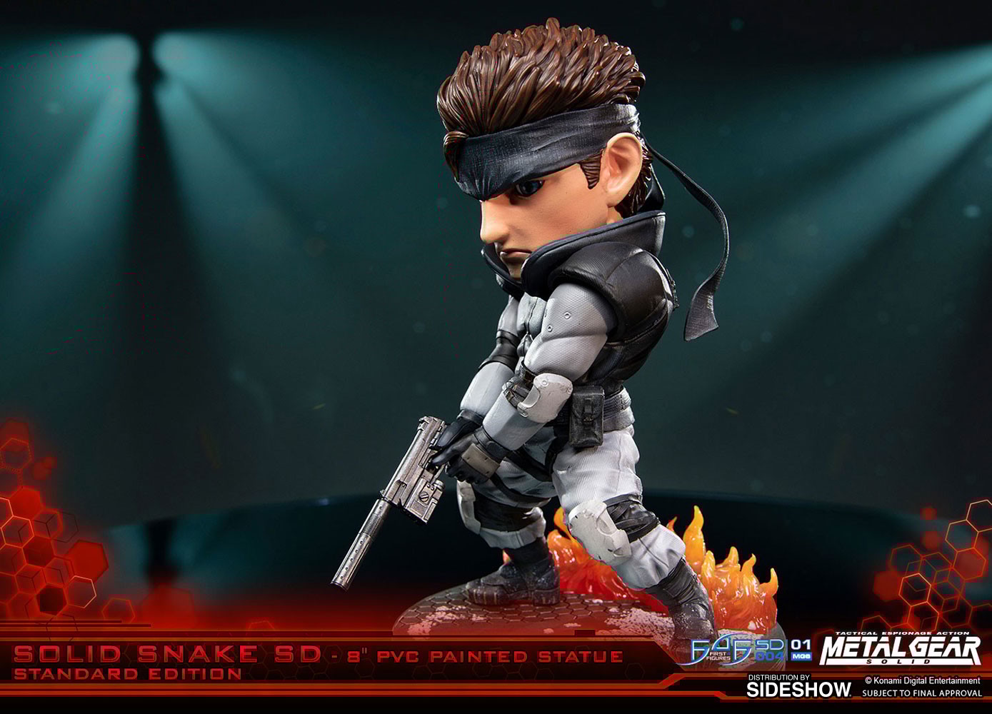 Solid Snake Figure by First 4 Figures | Sideshow Collectibles
