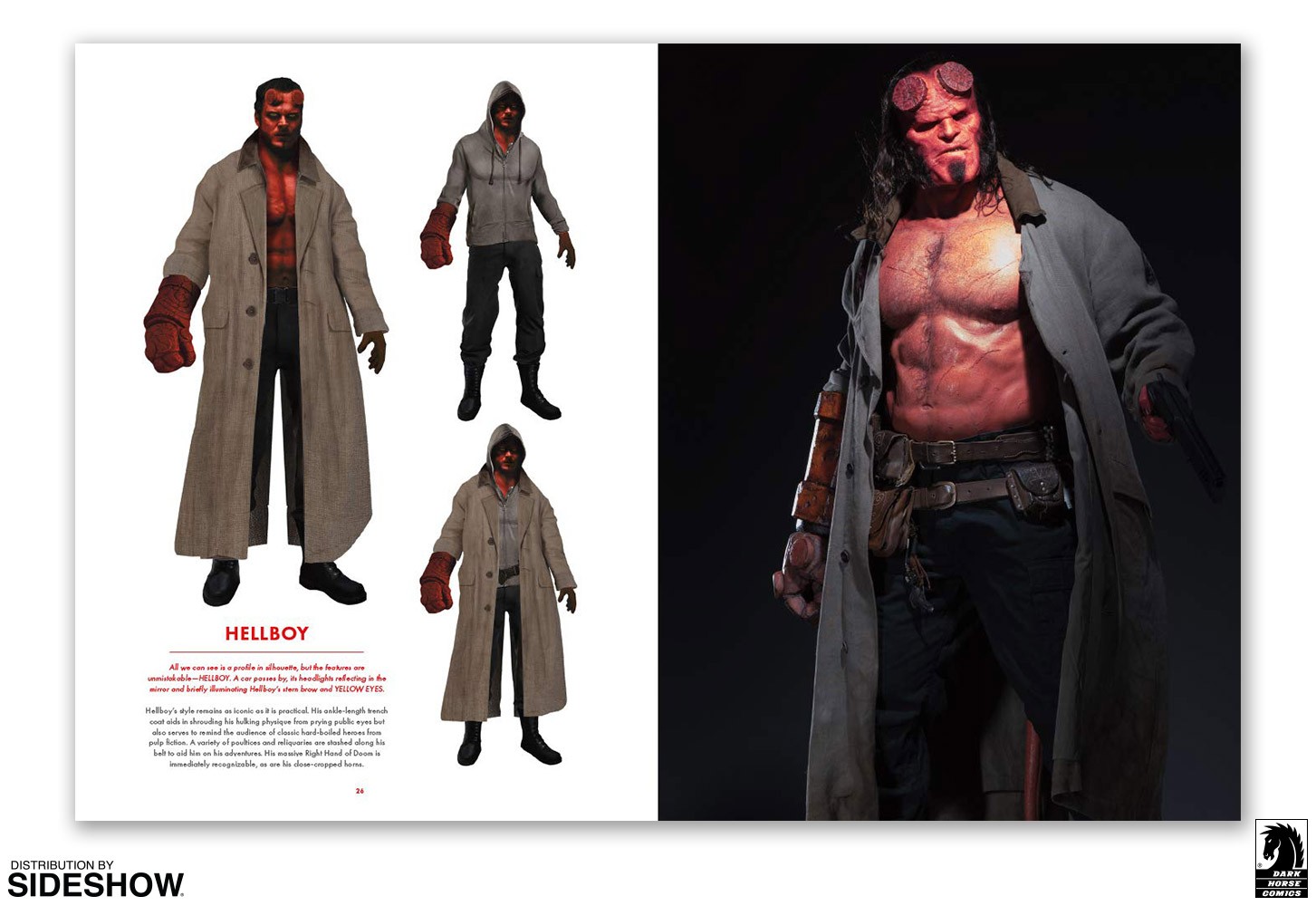 Hellboy: The Art of the Motion Picture Hardcover | Sideshow Collectibles
