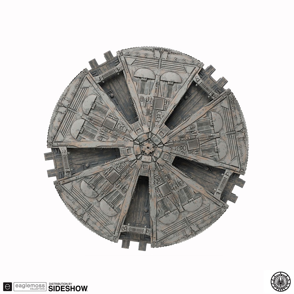 Battlestar Galactica Cylon Base Ship Model | Sideshow Collectibles