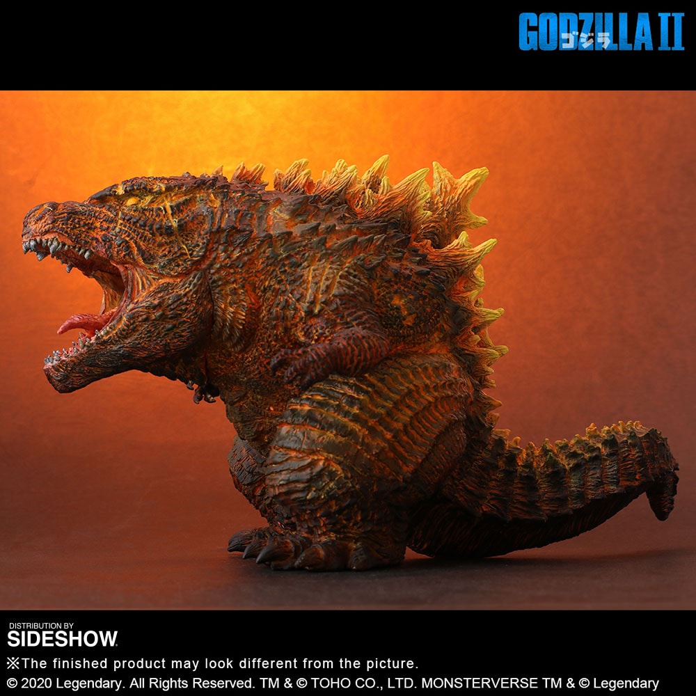 Burning Godzilla Collectible Figure by X-Plus | Sideshow Collectibles