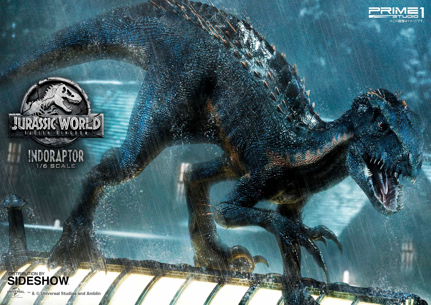 Indoraptor Statue by Prime 1 | Sideshow Collectibles