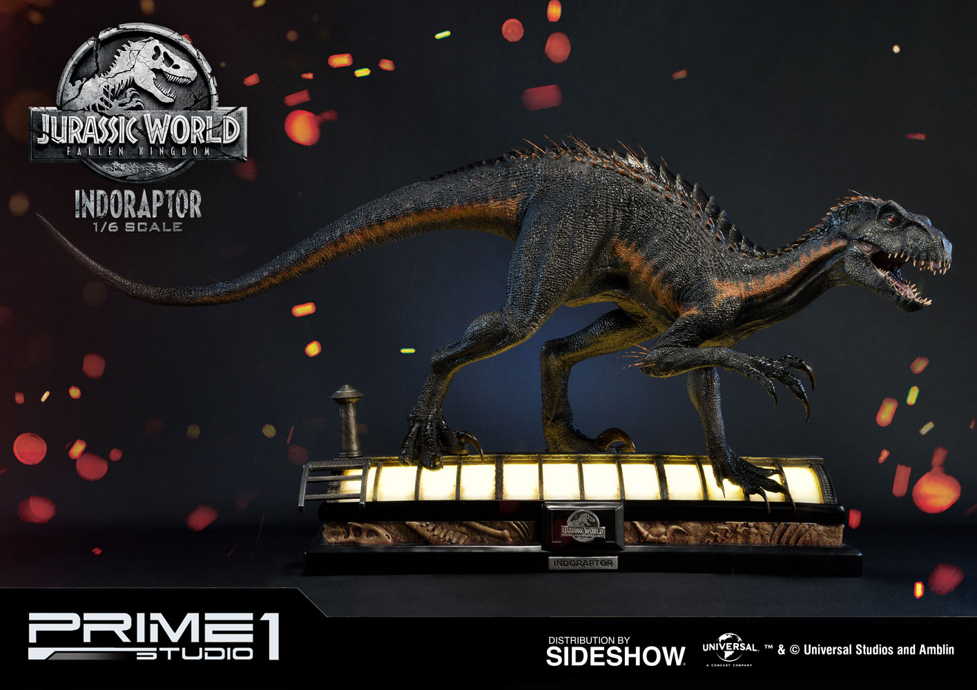 Indoraptor Statue by Prime 1 | Sideshow Collectibles