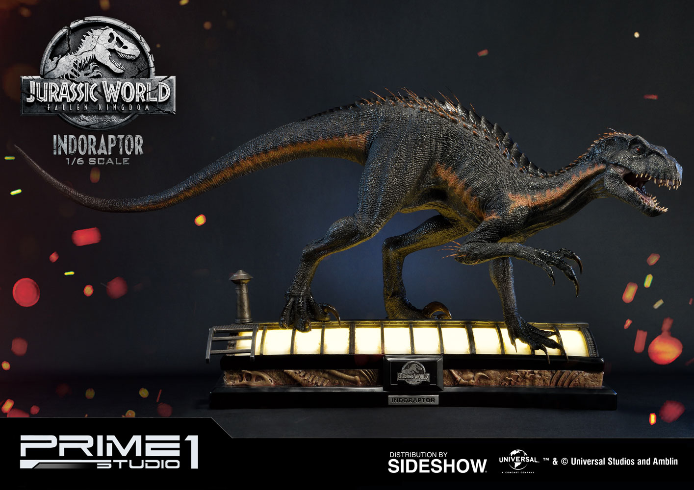 Indoraptor Statue by Prime 1 | Sideshow Collectibles