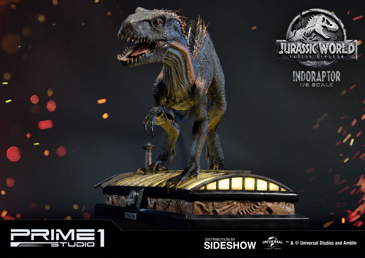 Indoraptor Statue by Prime 1 | Sideshow Collectibles