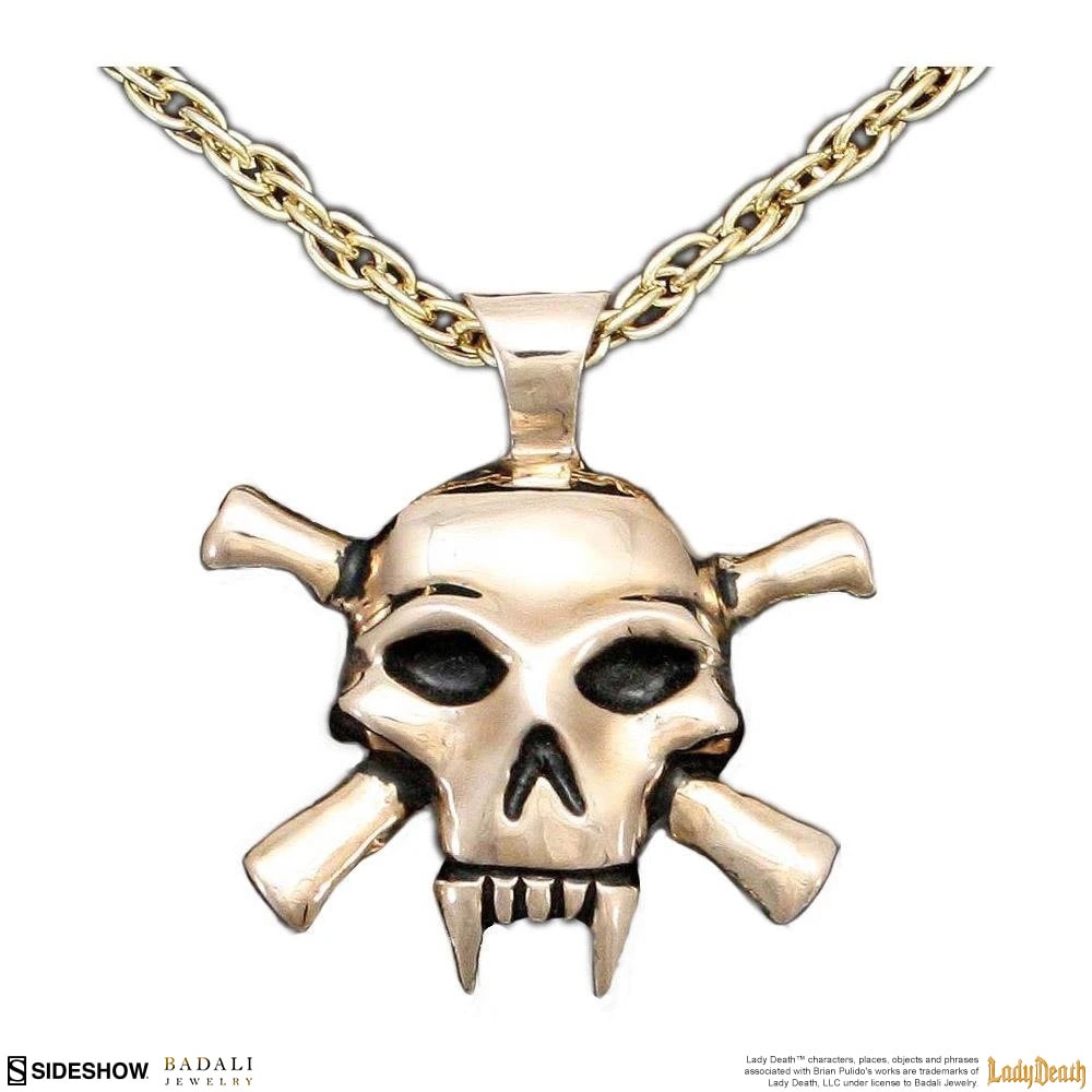 Lady Death Bronze Necklace | Sideshow Collectibles