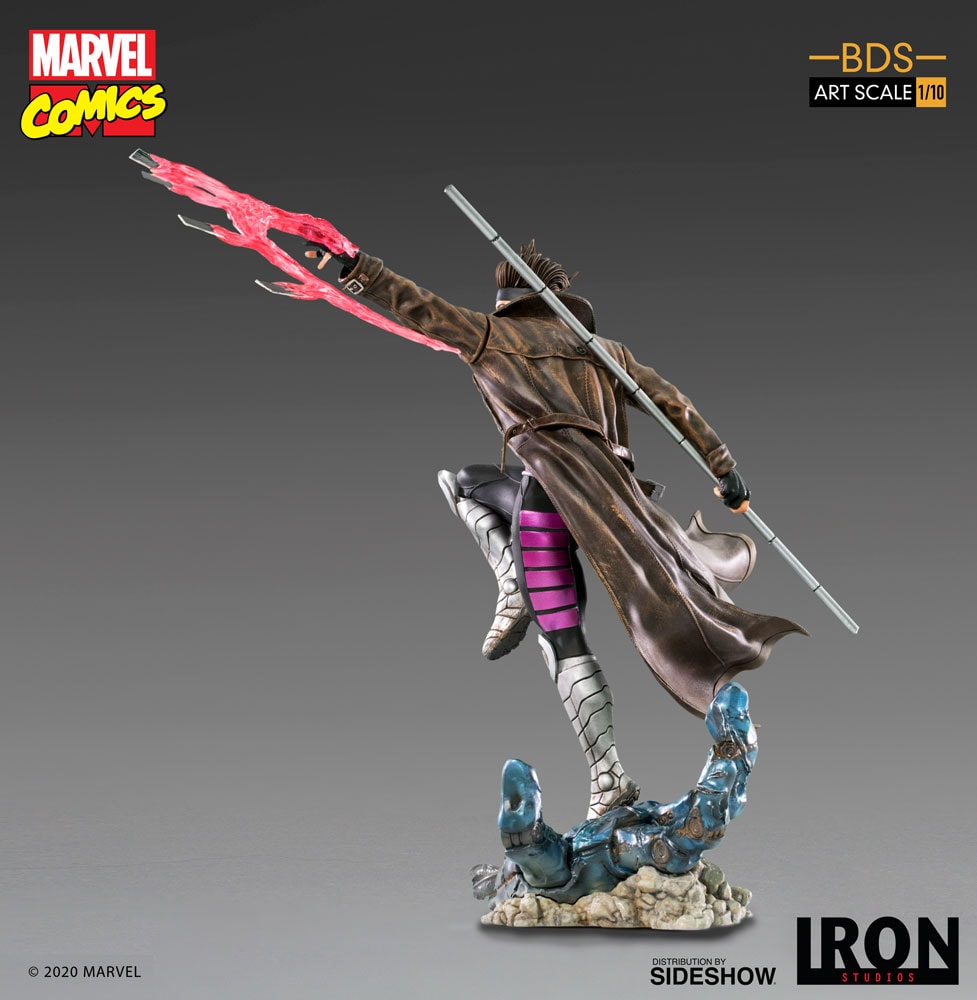 Marvel Gambit Art Scale Statue by Iron Studios | Sideshow Collectibles