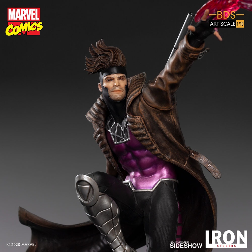 Marvel Gambit Art Scale Statue by Iron Studios | Sideshow Collectibles