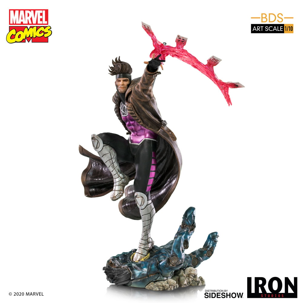 Marvel Gambit Art Scale Statue by Iron Studios | Sideshow Collectibles