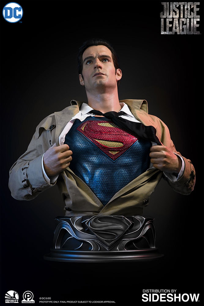 Superman Life-Size Bust | Sideshow Collectibles