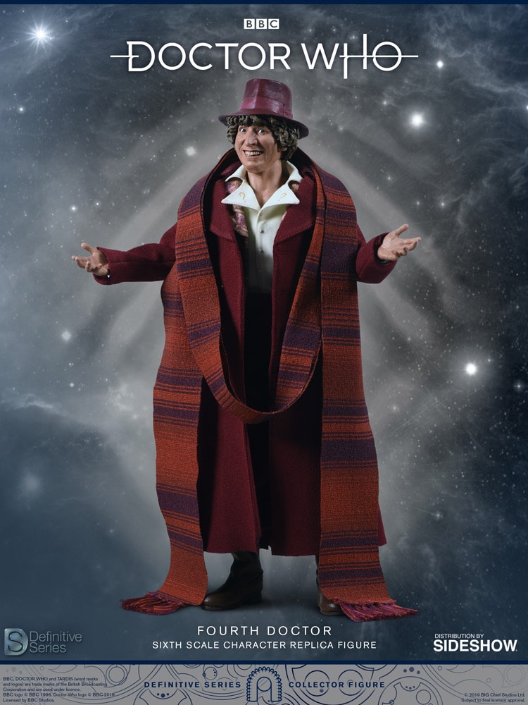 Fourth Doctor Sixth Scale Figure by BIG Chief Studios | Sideshow ...