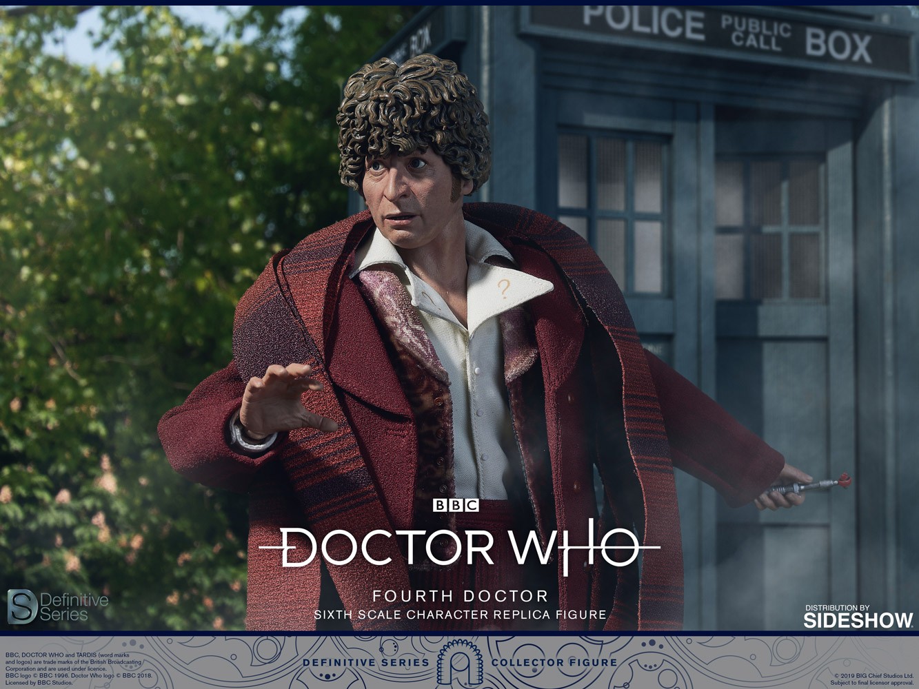 Fourth Doctor Sixth Scale Figure by BIG Chief Studios | Sideshow ...