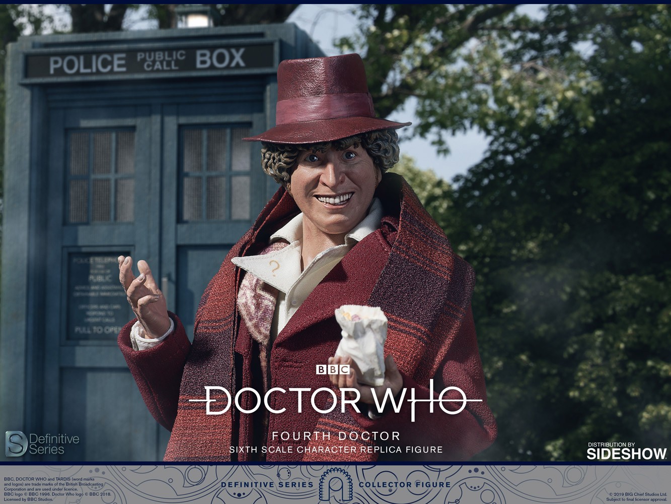 Fourth Doctor Sixth Scale Figure by BIG Chief Studios | Sideshow ...