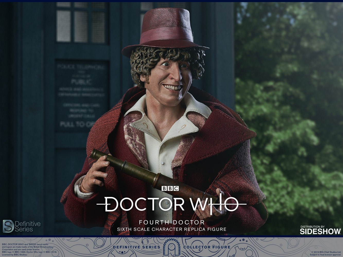 Fourth Doctor Sixth Scale Figure by BIG Chief Studios | Sideshow ...