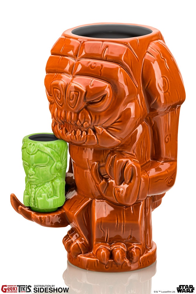 Rancor Geeki Tikis Mug with Oola Mini Muglet | Sideshow Collectibles