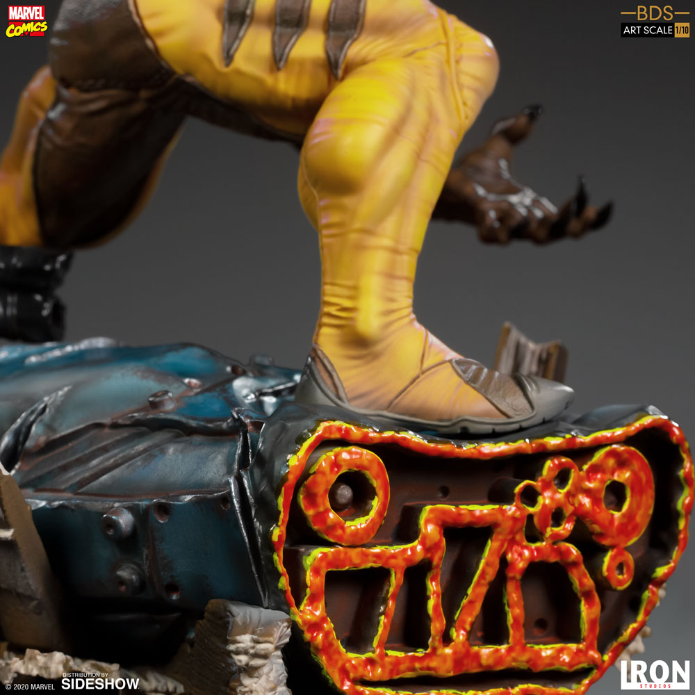 Marvel Comics Sabretooth Art Scale Statue by Iron Studios | Sideshow ...