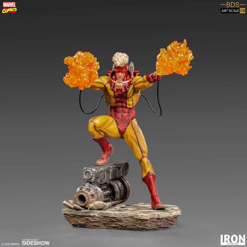 Marvel Comics Pyro Art Scale Statue by Iron Studios | Sideshow Collectibles