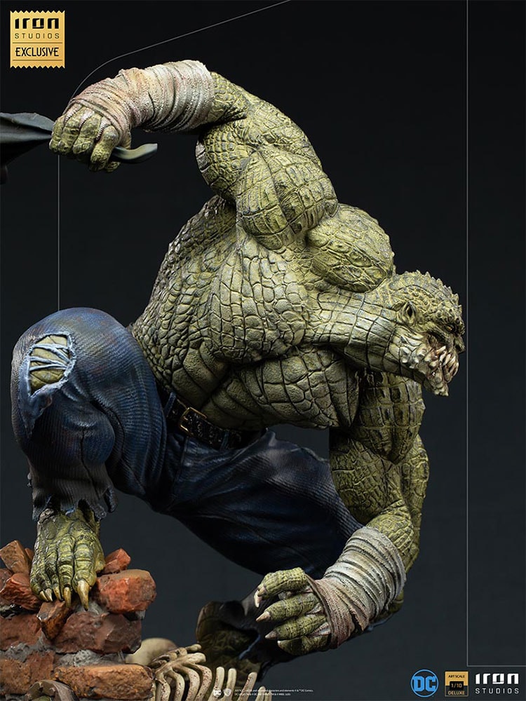 Killer Croc Deluxe 1:10 Art Scale Statue by Iron Studios | Sideshow ...