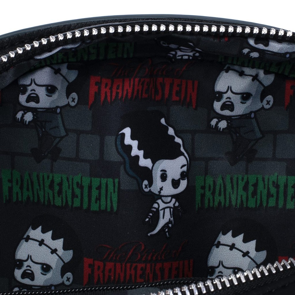 Frankenstein & Bride of Frankenstein Crossbody Bag by Loungefly ...