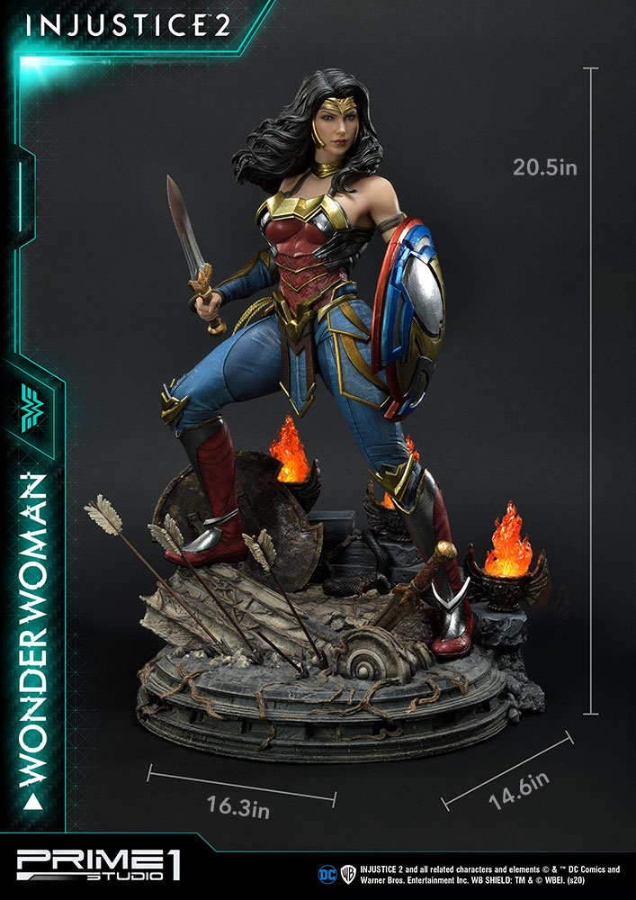Wonder Woman Deluxe Version Statue by Prime 1 Studio | Sideshow ...