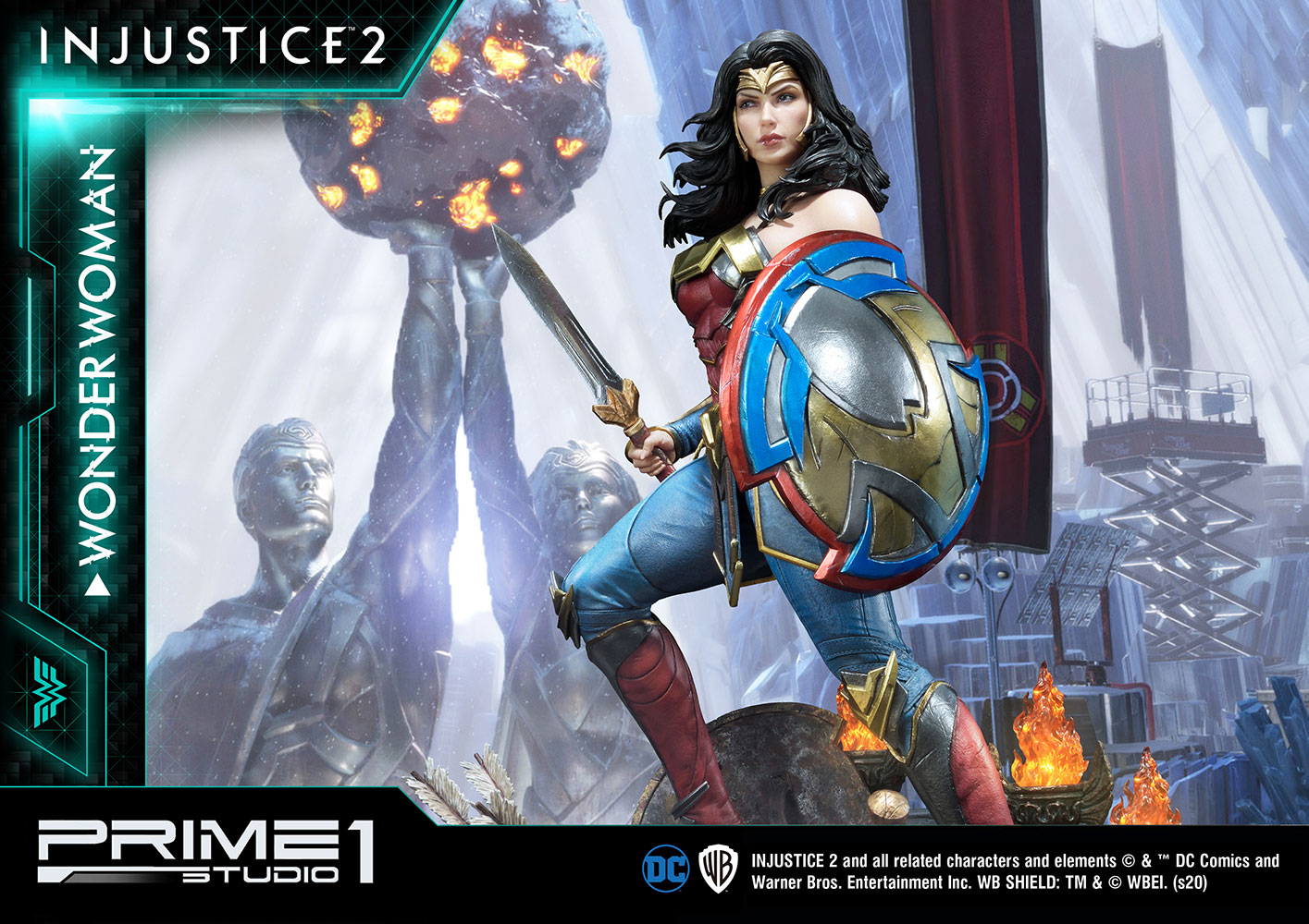 Wonder Woman Deluxe Version Statue by Prime 1 Studio | Sideshow ...