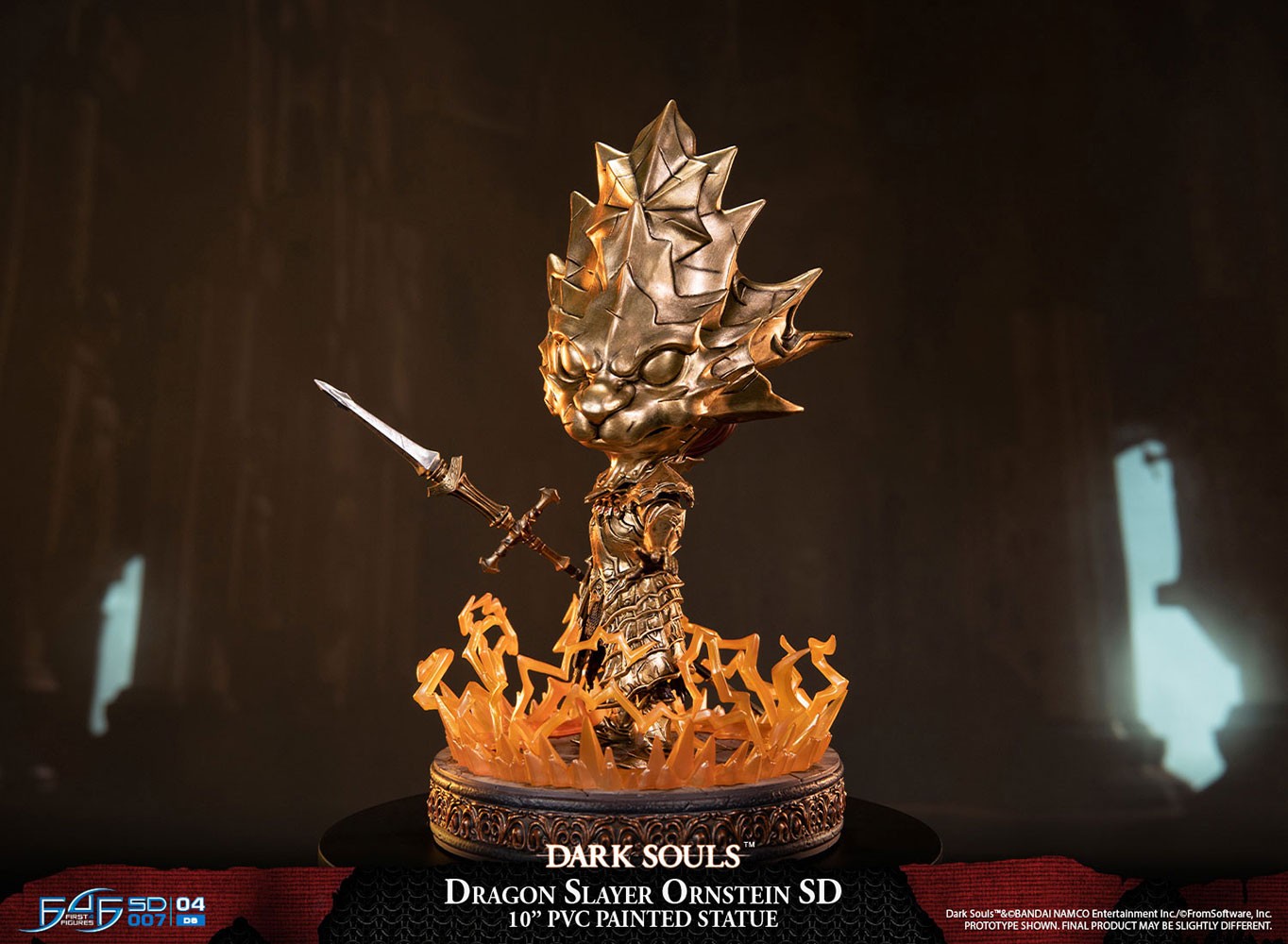 Dragon Slayer Ornstein SD Statue | Sideshow Collectibles