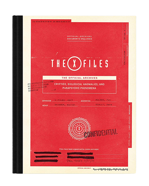 The X-Files: The Official Archives Hardcover Book | Sideshow Collectibles