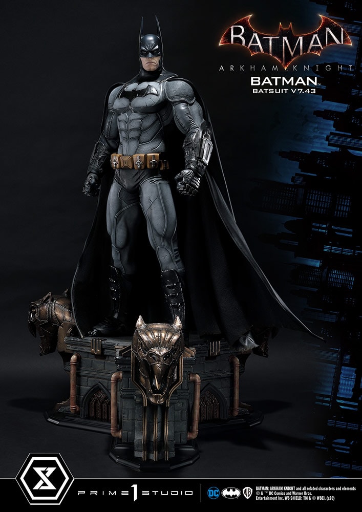 batman batsuit display