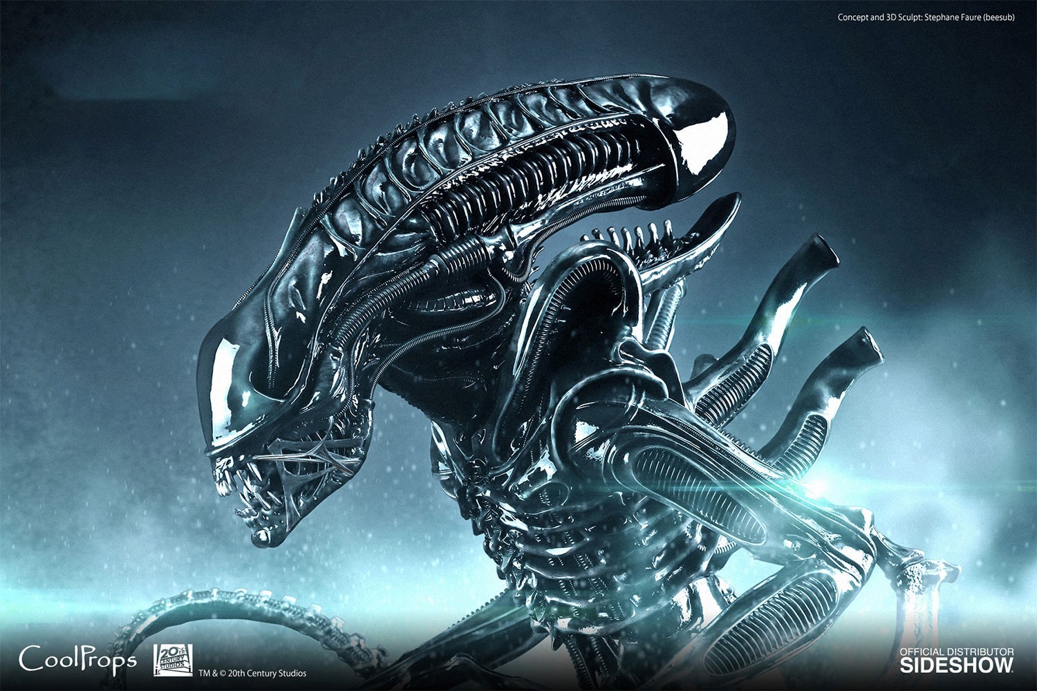 Alien Warrior Maquette | Sideshow Collectibles