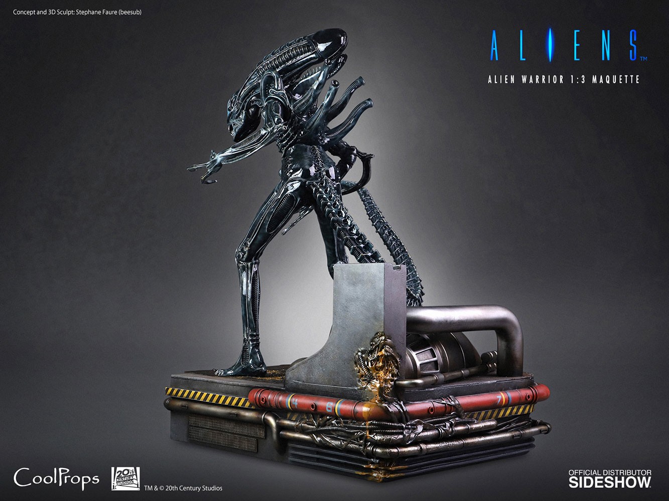 Alien Warrior Maquette | Sideshow Collectibles