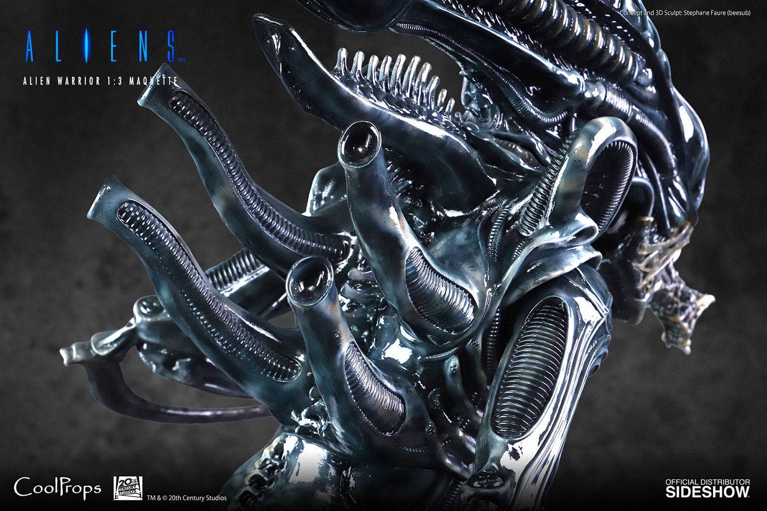 Alien Warrior Maquette | Sideshow Collectibles