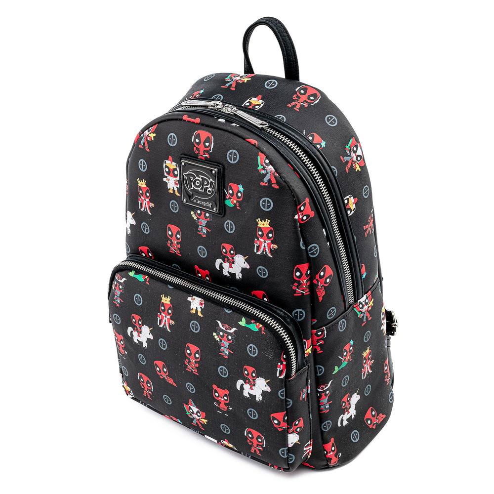 Deadpool 30th Anniversary AOP Mini Backpack by Loungefly | Sideshow ...