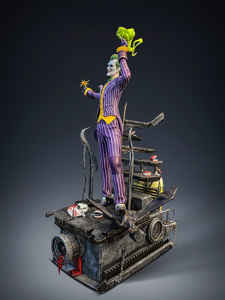 The Joker Arkham Asylum Statue | Sideshow Collectibles