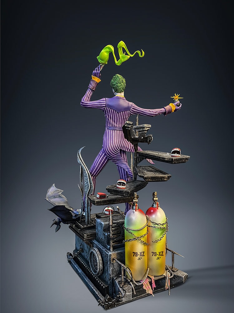 The Joker Arkham Asylum Statue | Sideshow Collectibles