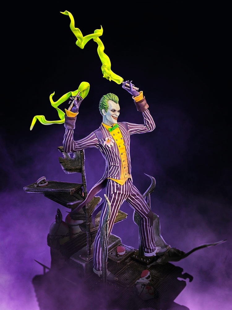 The Joker Arkham Asylum Statue | Sideshow Collectibles