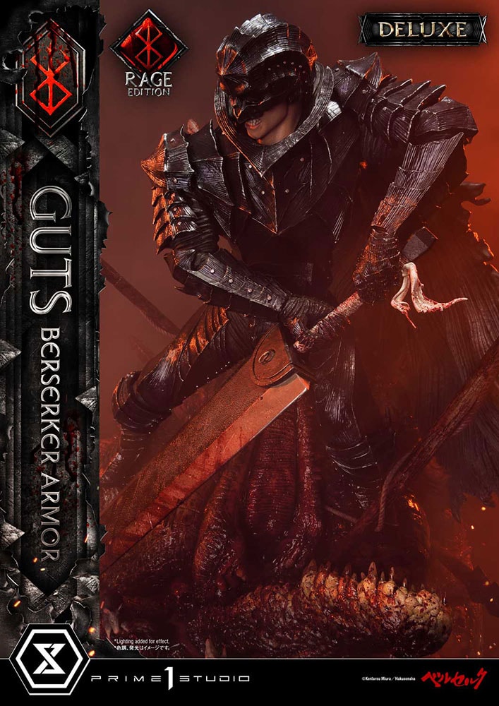 Guts Berserker Armor (Rage Edition) Deluxe Version Statue | Sideshow ...