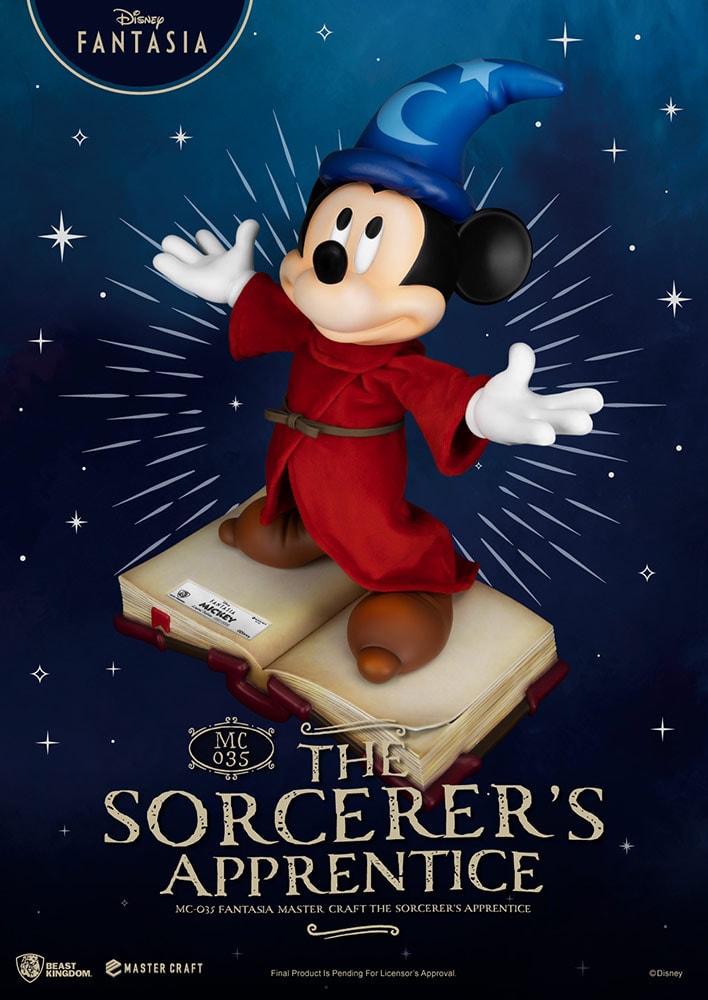 mickey mouse sorcerers apprentice coloring pages