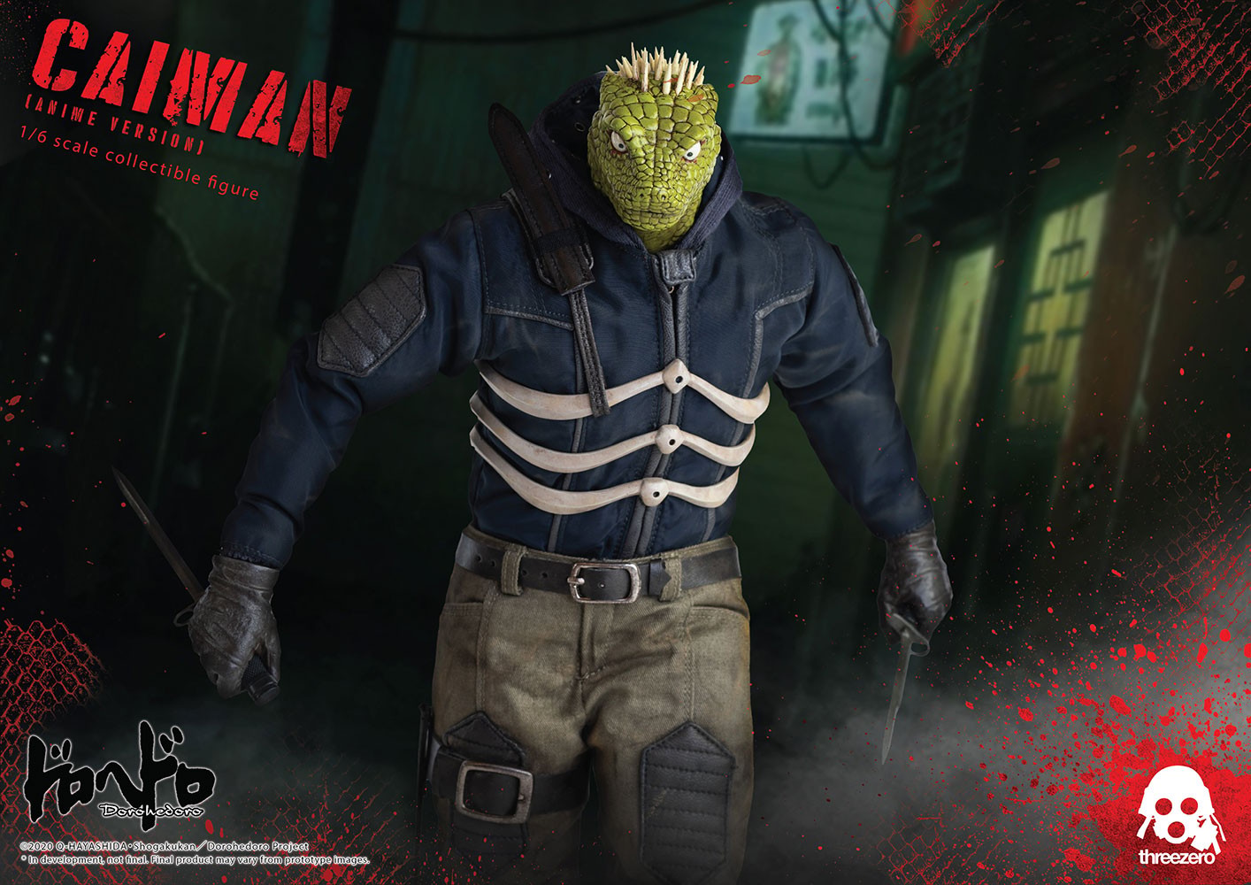 Caiman (Animated Version) Sixth Scale Figure by Threezero | Sideshow ...