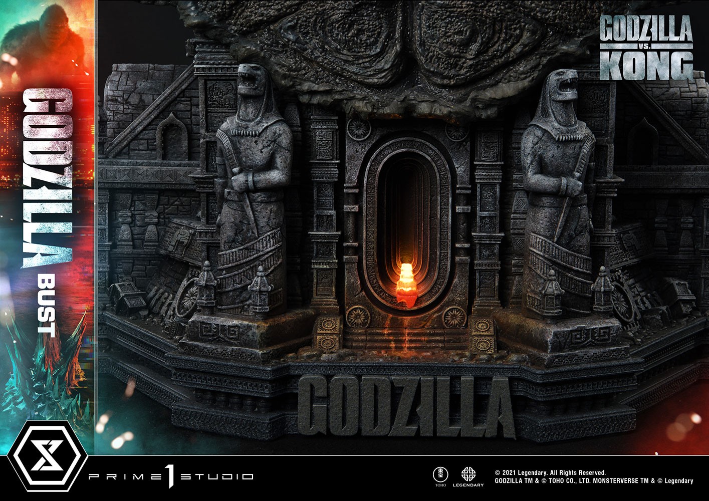 Godzilla Bust by Prime 1 Studios | Sideshow Collectibles