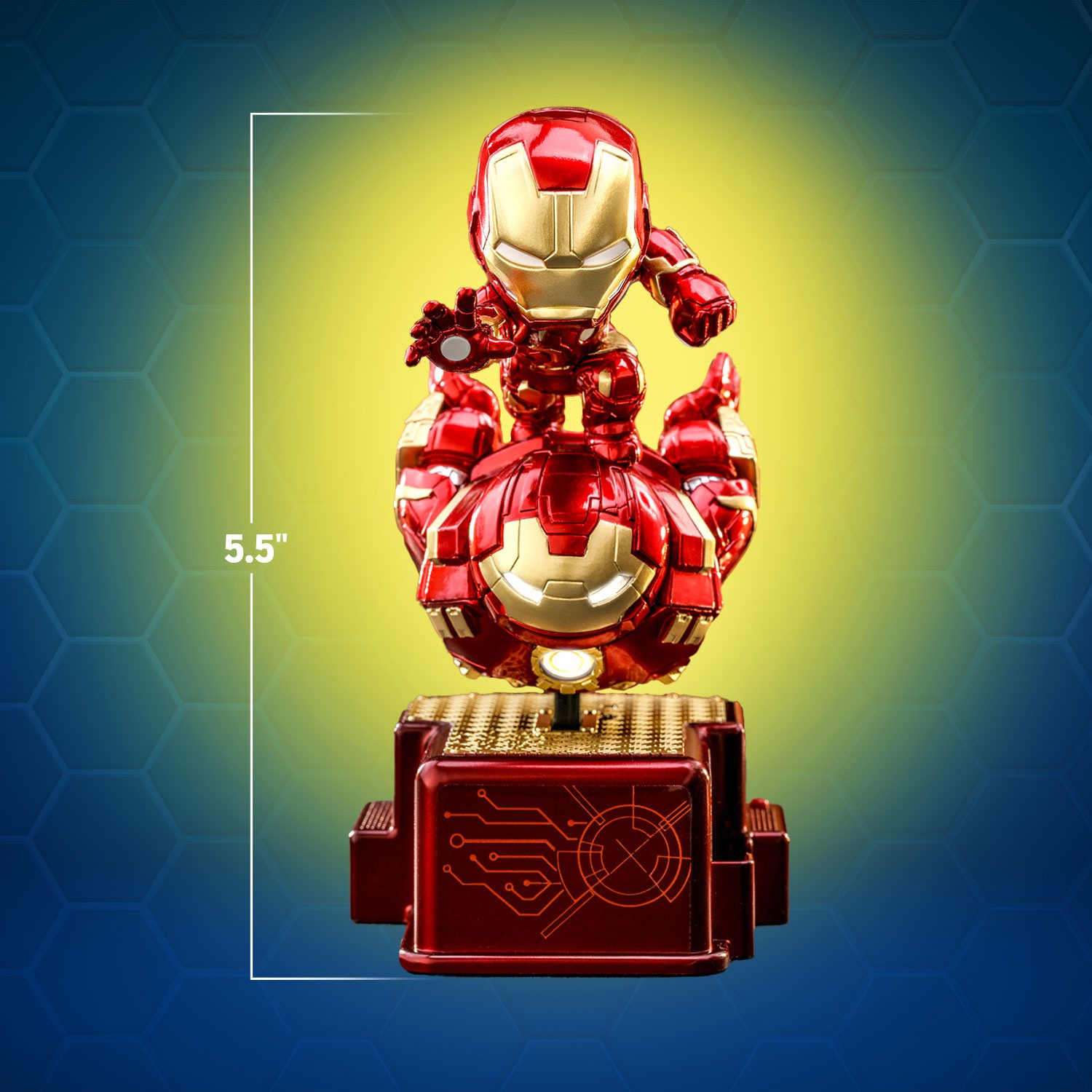 Iron Man (Exclusive Version) CosRider Figure by Hot Toys | Sideshow ...