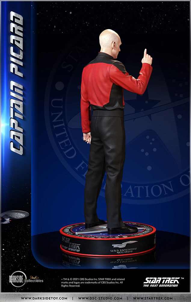 Captain Picard 1:3 Scale Museum Statue by DarkSides Collectibles Studio ...