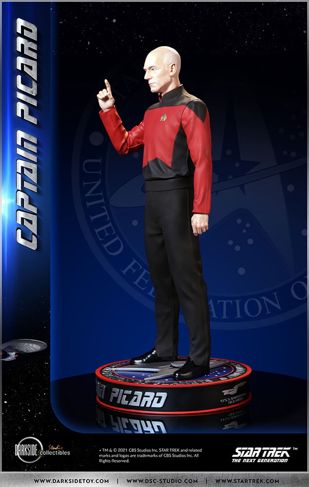 Captain Picard 1:3 Scale Museum Statue by DarkSides Collectibles Studio ...